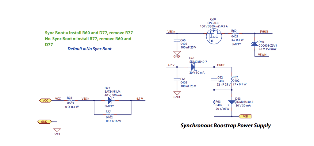 Synchronous Bootstrap Circuit - Assembly and Layout - GaN Talk Support Forum EPC